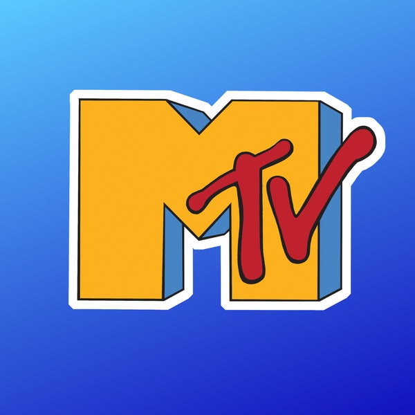 Mtv Logo Svg - Etsy