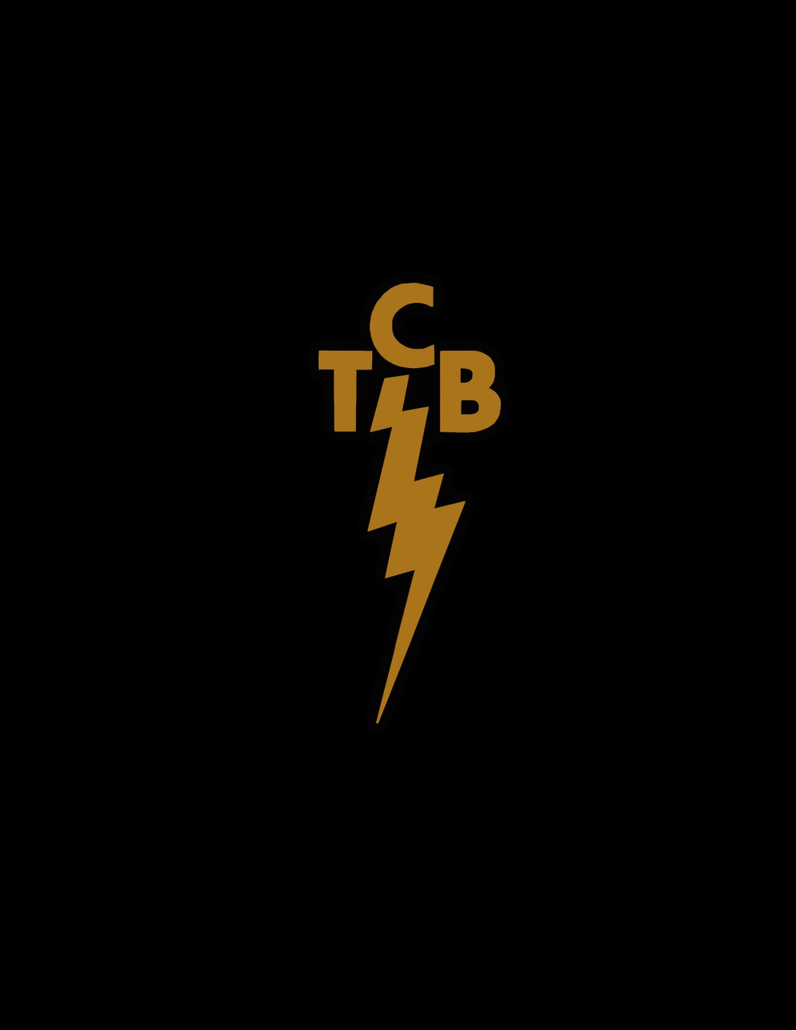 TCB Elvis Logo Sticker Taking Care of Business in a Flash | Etsy