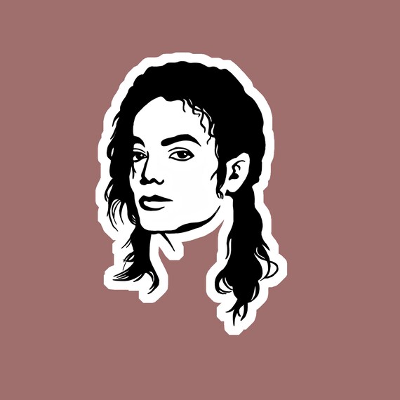 Michael Jackson Vinyl Stickers Laptop Stickers Music | Etsy