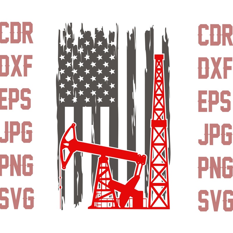 Oil Field Svg - Etsy
