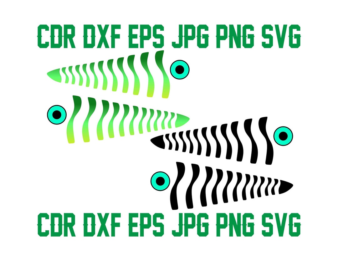 Fishing Lure Svg Cutting Files, Instant Download Fishing Tackle ...