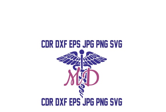 Medical doctor svg cut file Digital MD silhouette Medical | Etsy