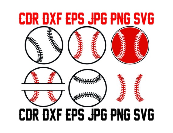 Baseball Ball Svg Instant Download File Sports Baseball - Etsy