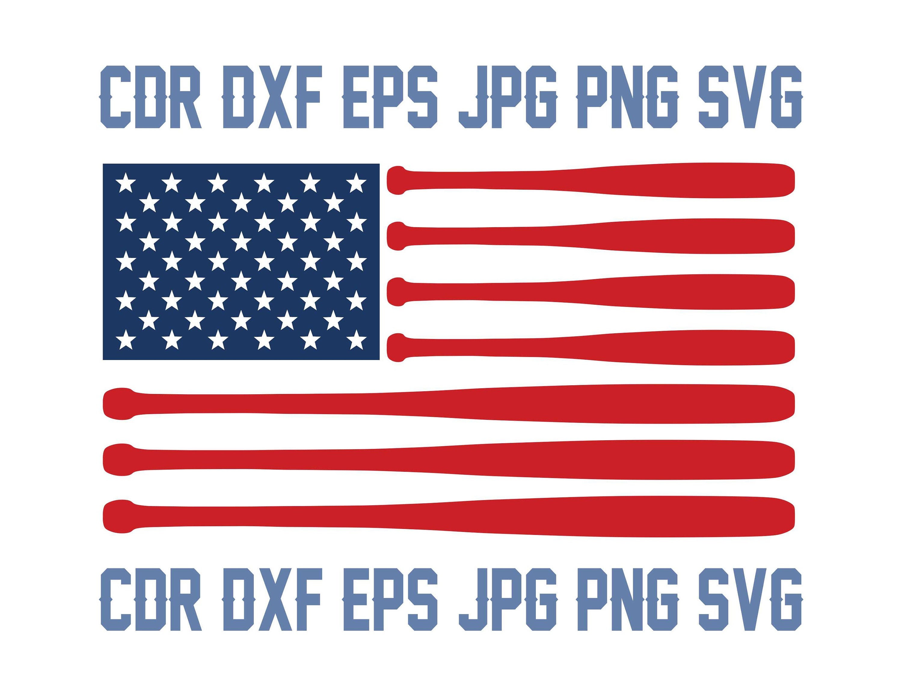 Baseball Flag Svg Cut File Instant Download Baseball Svg - Etsy UK