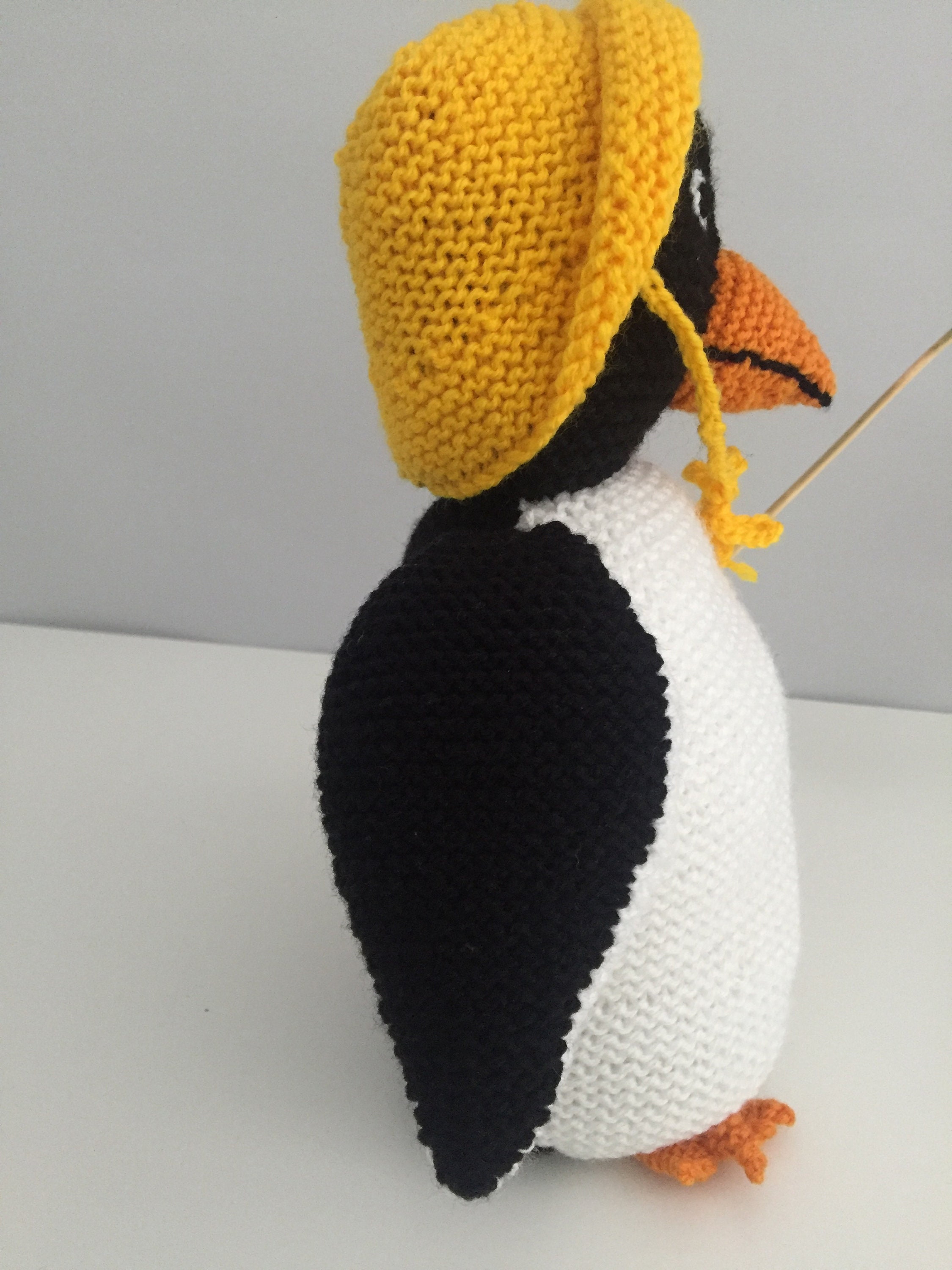 Rod the Fishing Penguin. Knitting Pattern. Instant PDF - Etsy UK