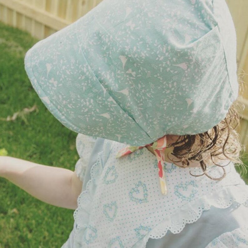 Modern Sun Prairie Baby Bonnet Sewing Pattern With Video - Etsy