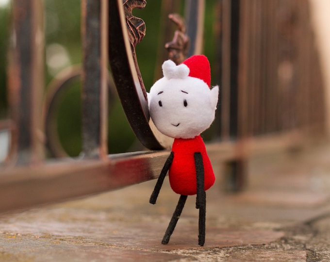 Plush Toy Elf Alfur Crochet Pattern Inspired Hilda, Amigurumi Alfur ...