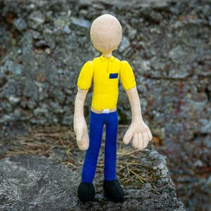 SCP 3008 Guy Plush, Handmade Soft Doll, SCP-3008-2 Plushie - Etsy