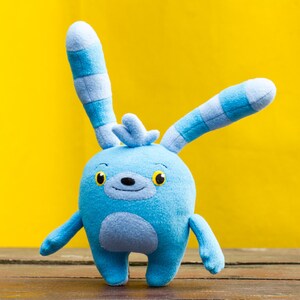 Abby Hatcher Bozzly Plush Bozzly Stuffed Animal, Handmade Soft Plush ...