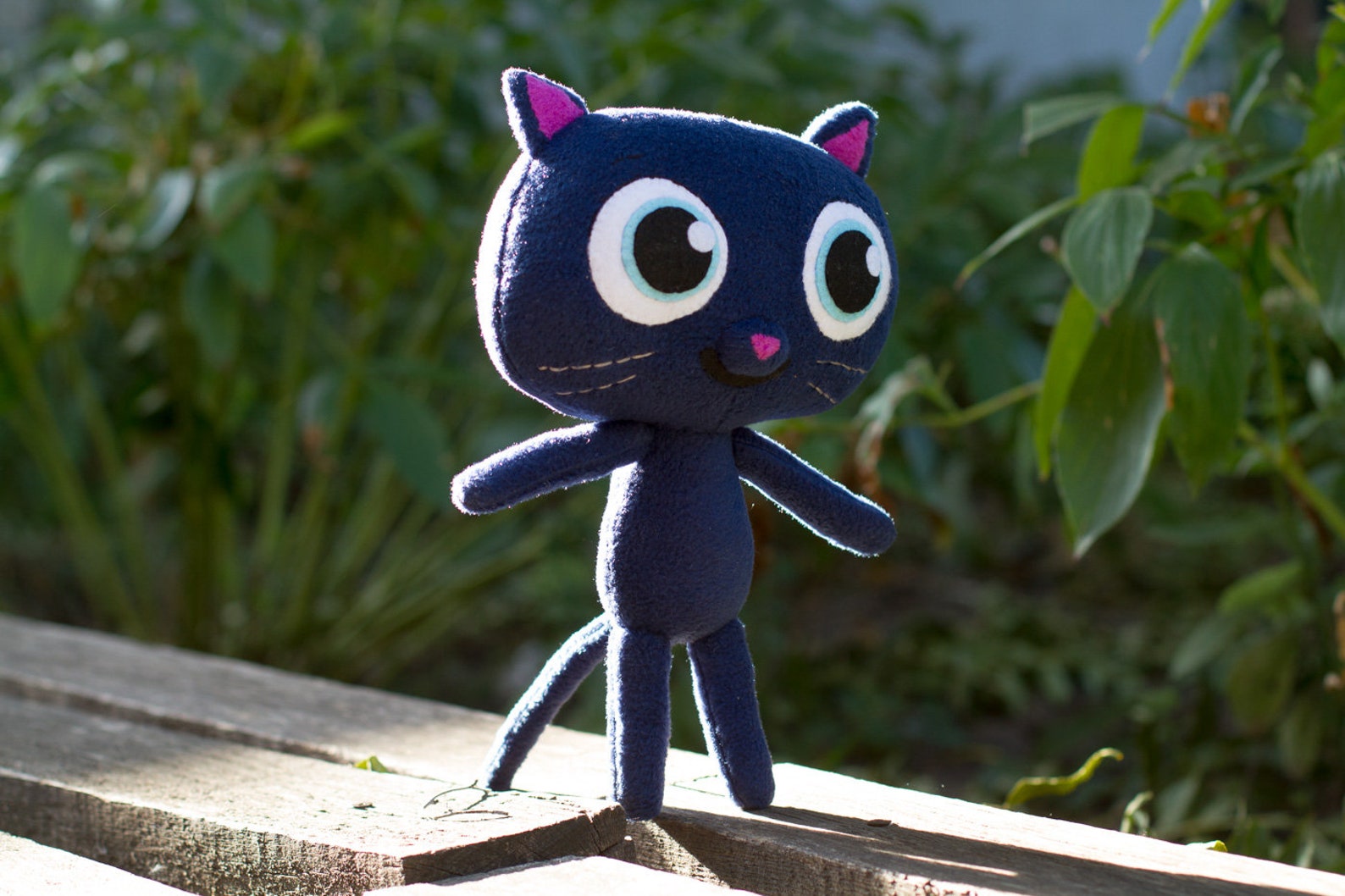 Bartleby cat plush True and the Rainbow Kingdom cat | Etsy