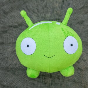 Mooncake Final Space Green Alien Handmade Plush - Etsy