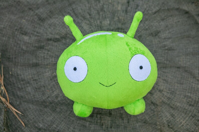 Mooncake Final Space Green Alien Handmade Plush - Etsy