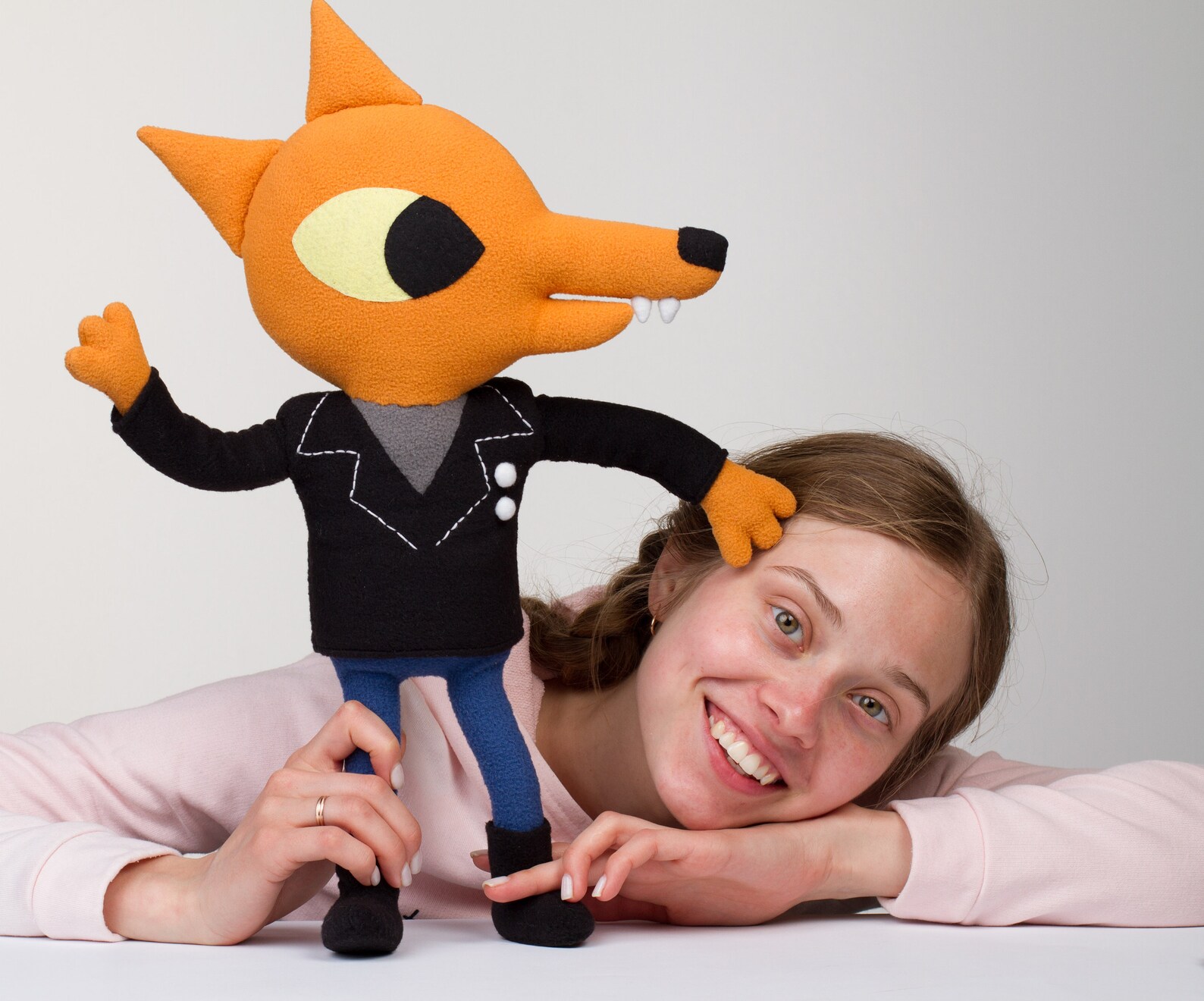 Gregg Plush Night in the Woods Game Insired Handmade Plush - Etsy Canada