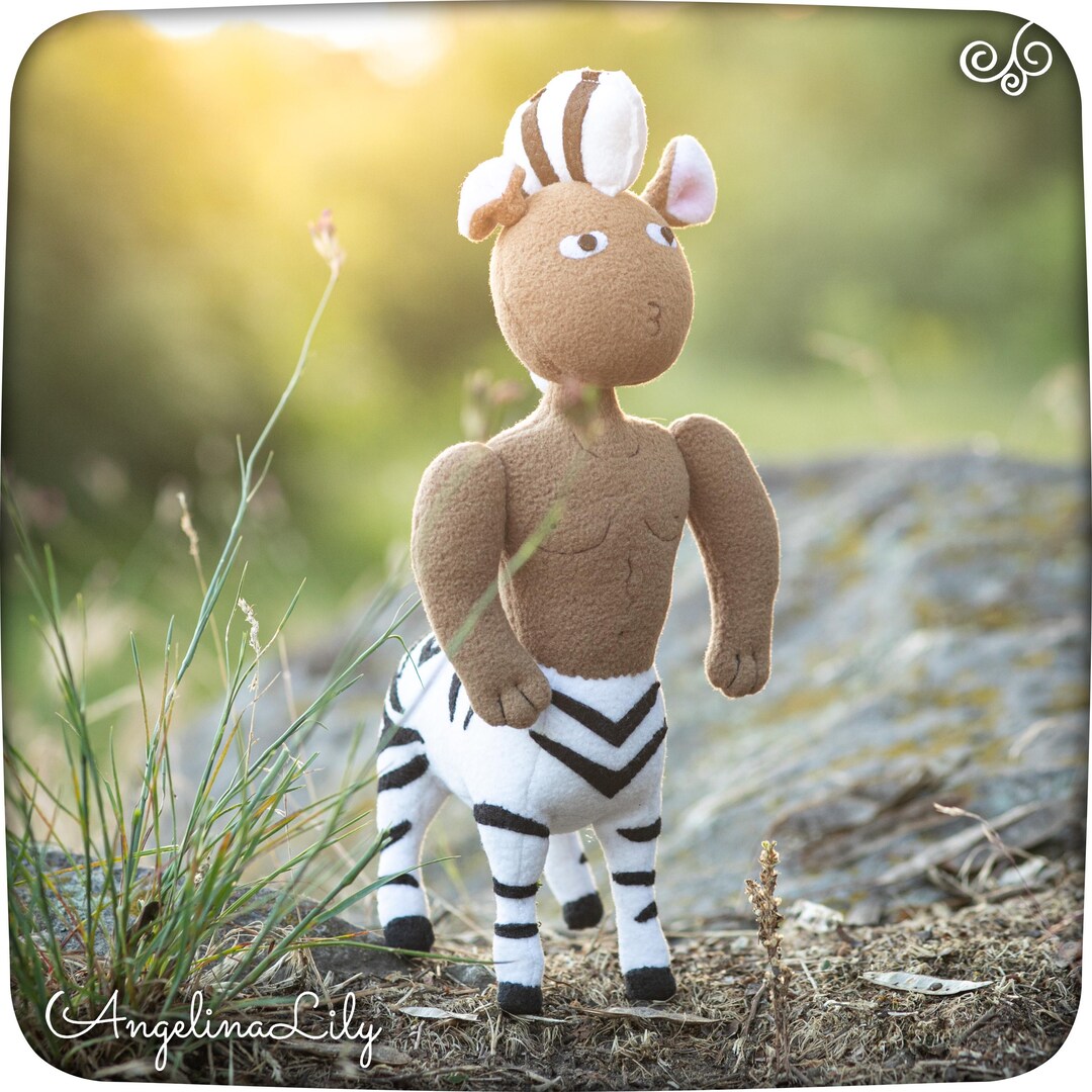 Zulius Centaur Plushie, Centaurworld Inspired, Handmade Decoration ...