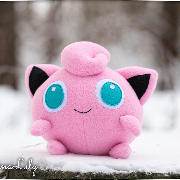 Jigglypuff Plush - Etsy