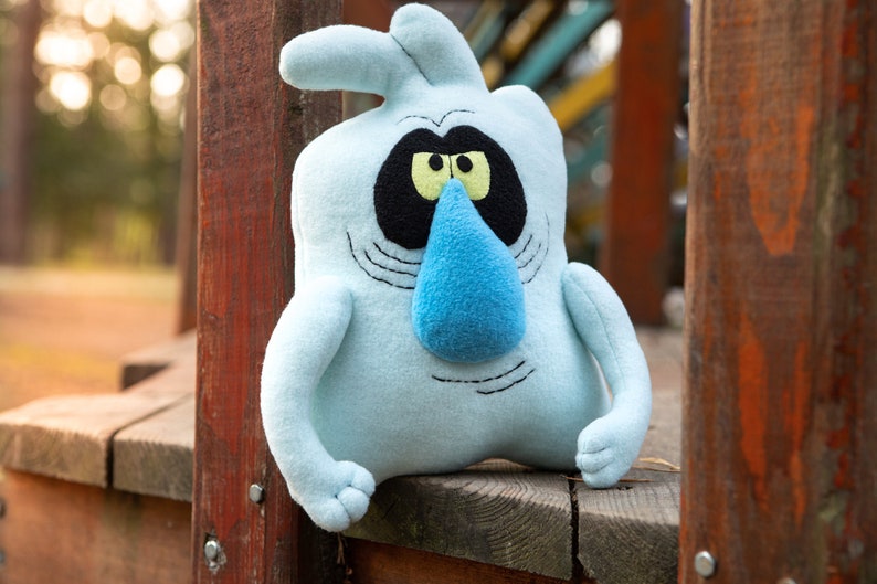 Scratch Plush the Ghost and Molly Mcgee Inspired Handmade Soft - Etsy ...