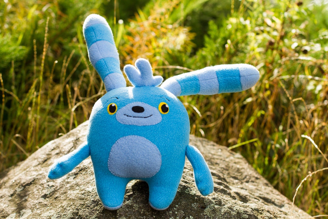 Abby Hatcher Bozzly Plush Bozzly Stuffed Animal, Handmade Soft Plush ...