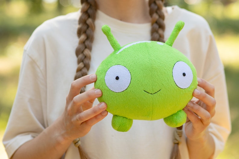 Mooncake Final Space Green Alien Handmade Plush - Etsy