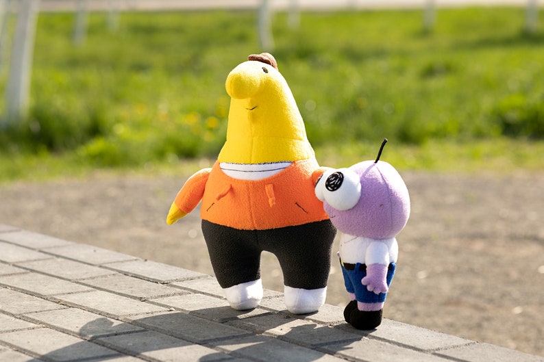 Smiling Friends Pim Plushie Handmade - Etsy Canada