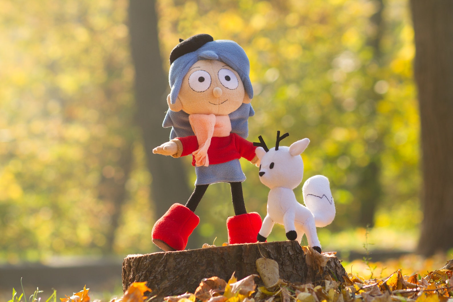 Hilda Twig plush handmade Hilda inspired dolls Hilda plush | Etsy