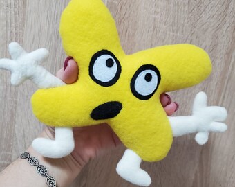 X Letter Plushie - Etsy