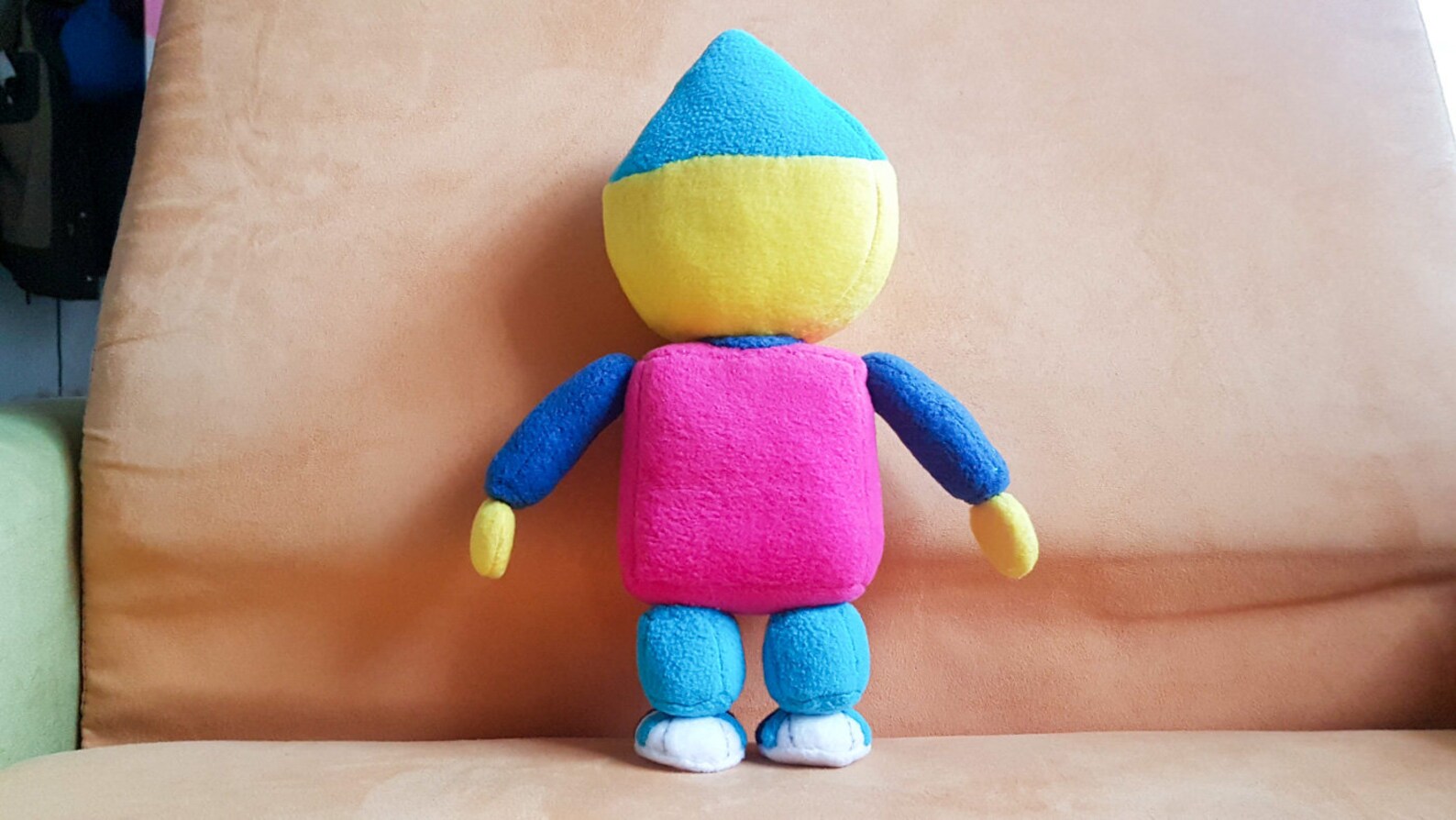 Charlie's Colorforms City Plush Fanart Handmade Doll - Etsy UK