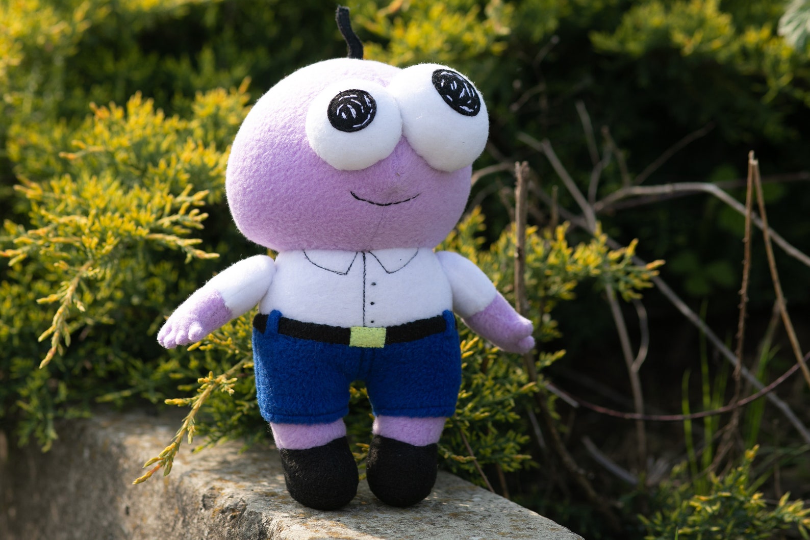 Smiling Friends Pim Plushie Handmade - Etsy Canada