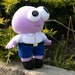 Luma Plushie, Pink Soft Star, 8 in and 5.5 In, Handmade Stuffed Animal ...