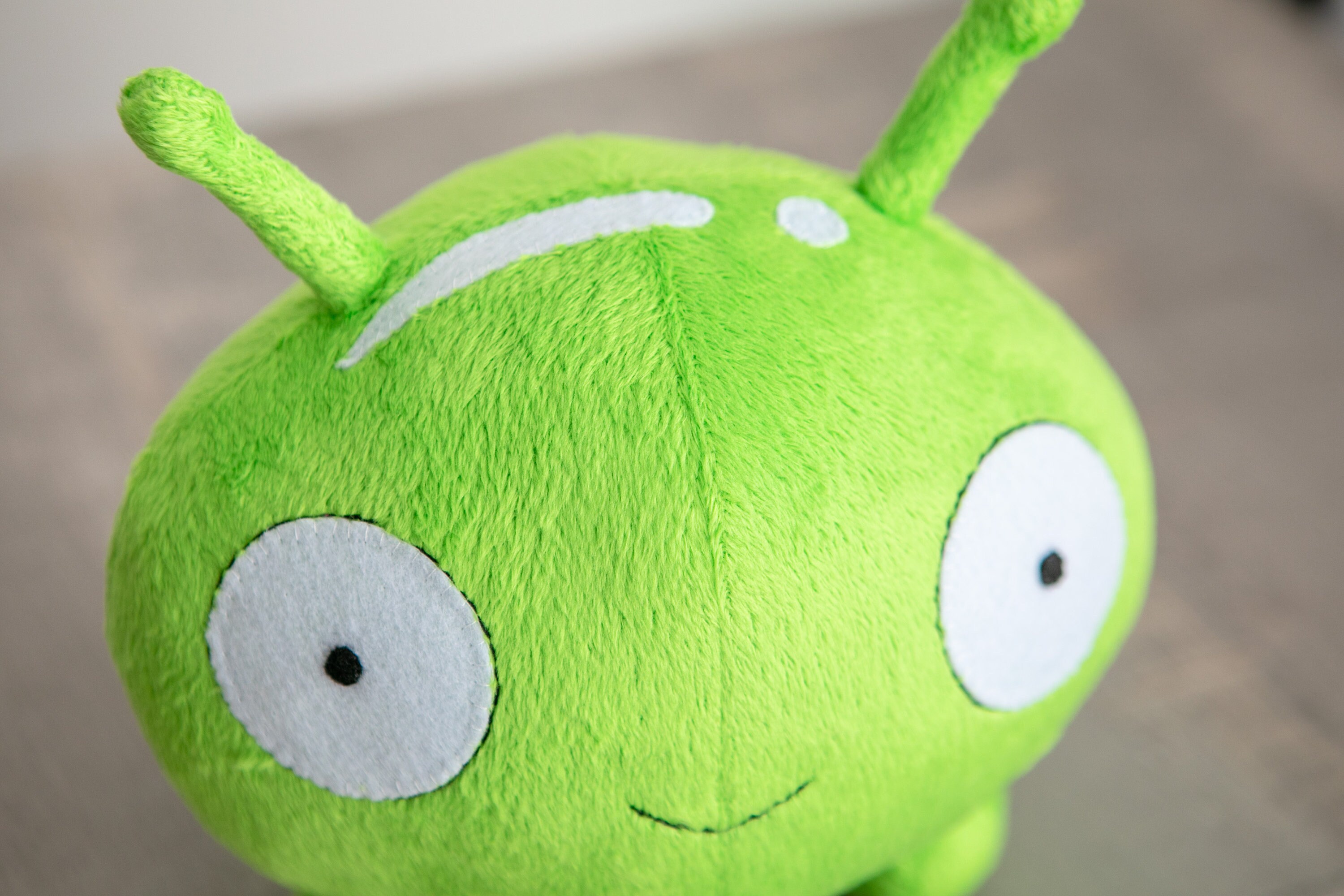 Mooncake Final Space Green Alien Handmade Plush | Etsy