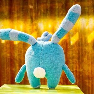 Abby Hatcher Bozzly Plush Bozzly Stuffed Animal, Handmade Soft Plush ...