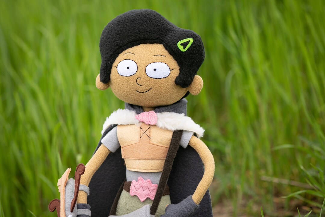 Marcy Wu Amphibia Inspired Marcy Doll, Amphibia Plush, Handmade ...