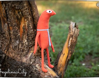 Smiling Friends Crucified Alan Acrylic Charm - Etsy