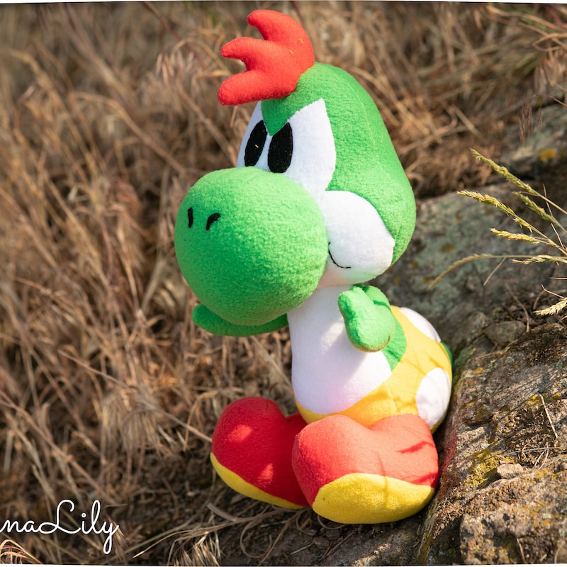 Super Mario Yoshi Plush - Etsy