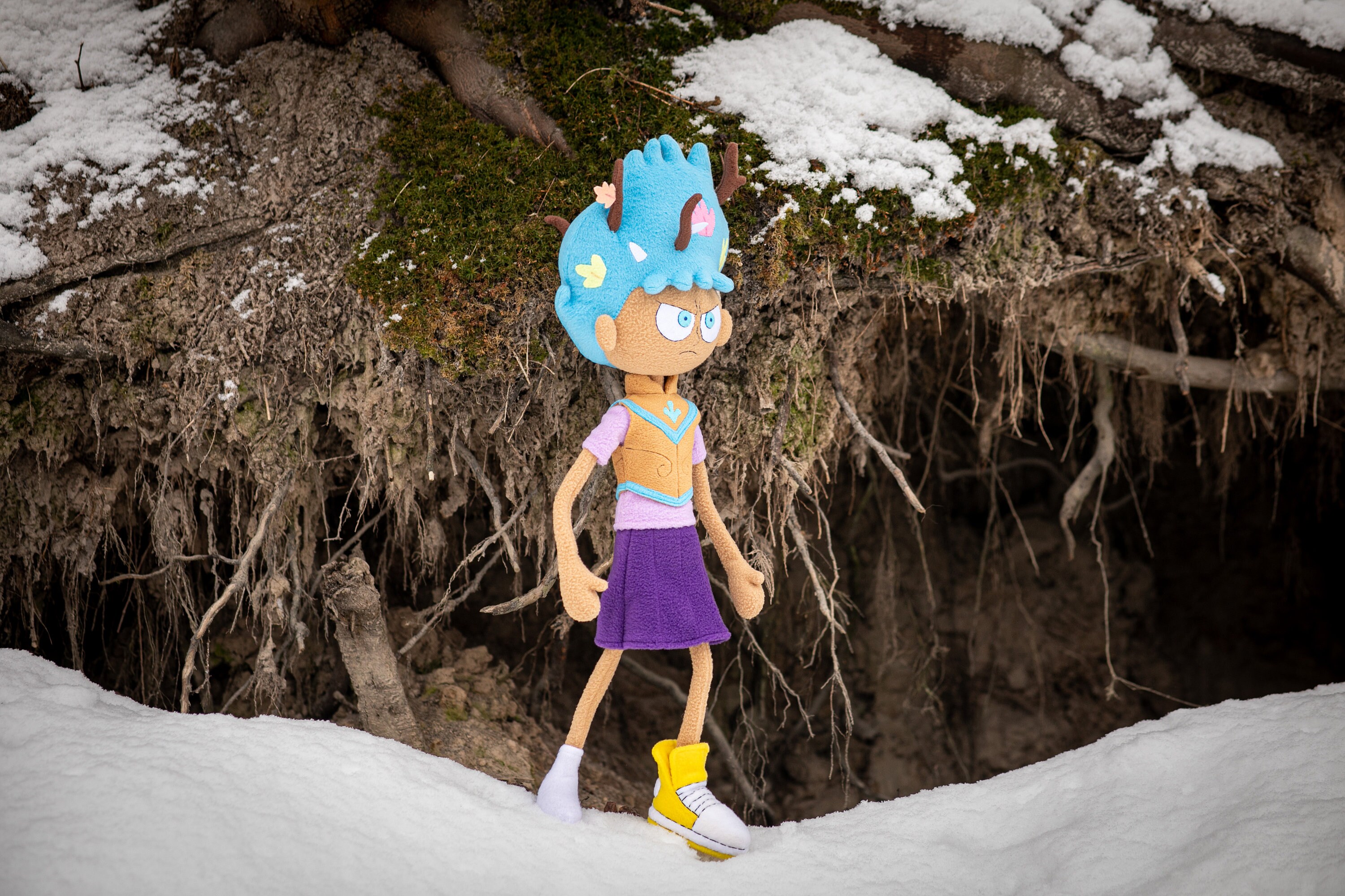 Anne Blue Power Boonchuy Amphibia Inspired Blue Magic Anne | Etsy UK