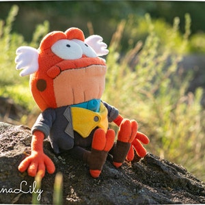 Hop Pop Plushie Amphibia Inspired Hopediah Plantar Plush, Amphibia ...