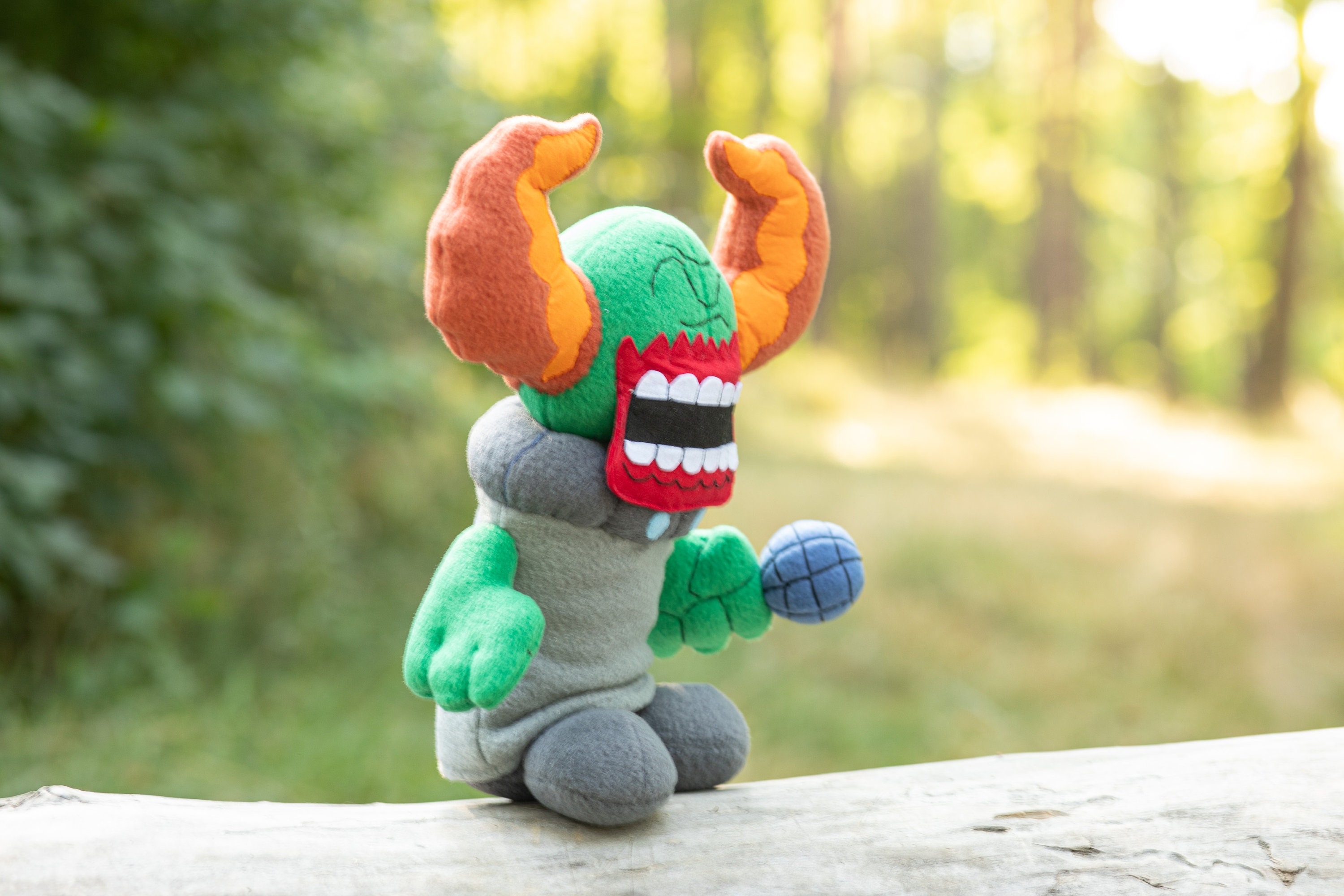 Tricky the Clown plush FNF inspired handmade to order 15 in - Etsy Polska