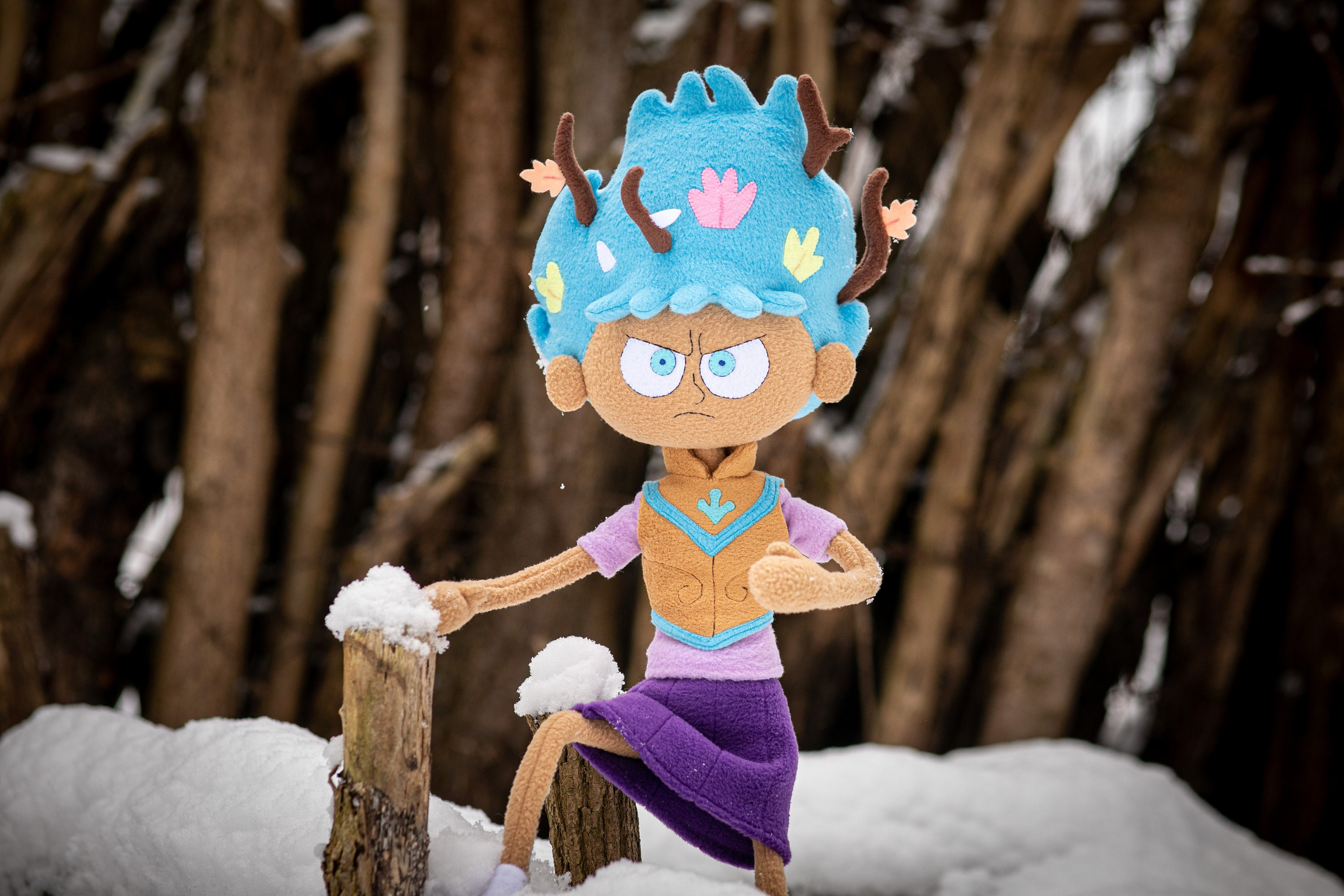 Anne Boonchuy Amphibia Inspired Anne Boonchuy Doll Amphibia - Etsy Canada