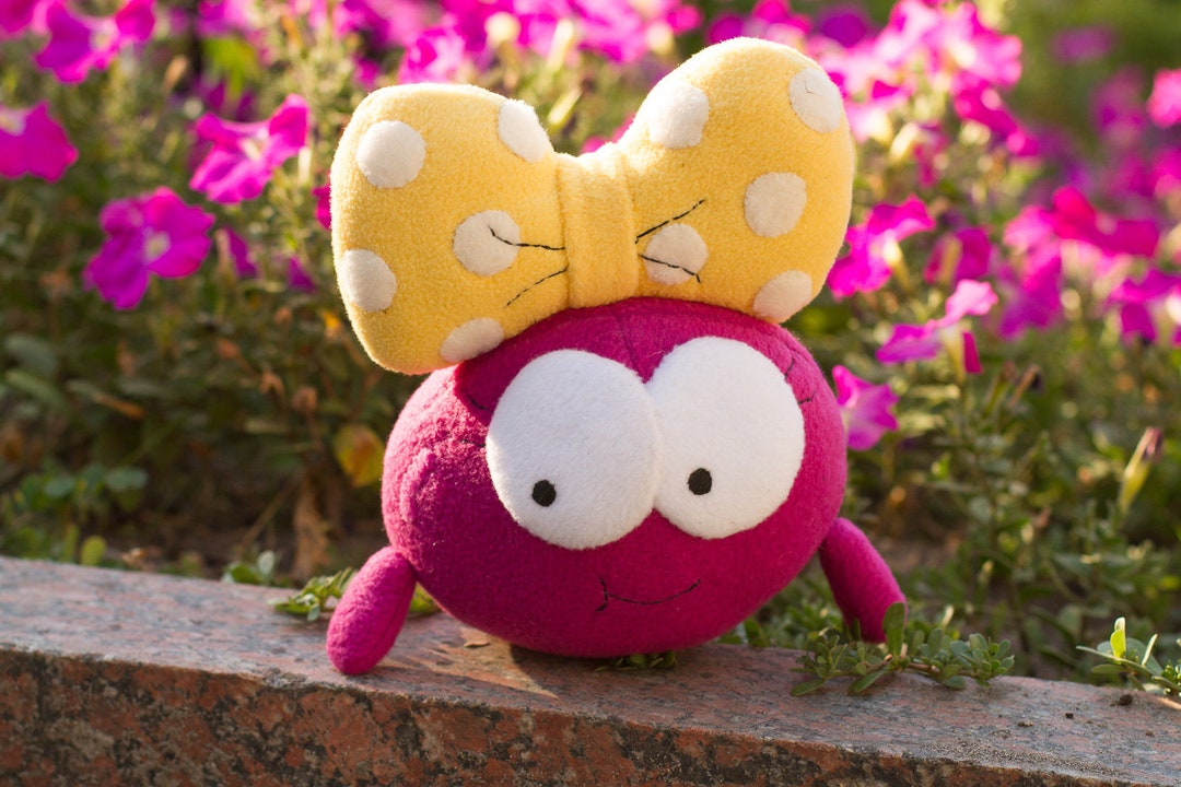 Polly Amphibia Inspired - Handmade Plush, 8 in High, Polly Plantar ...