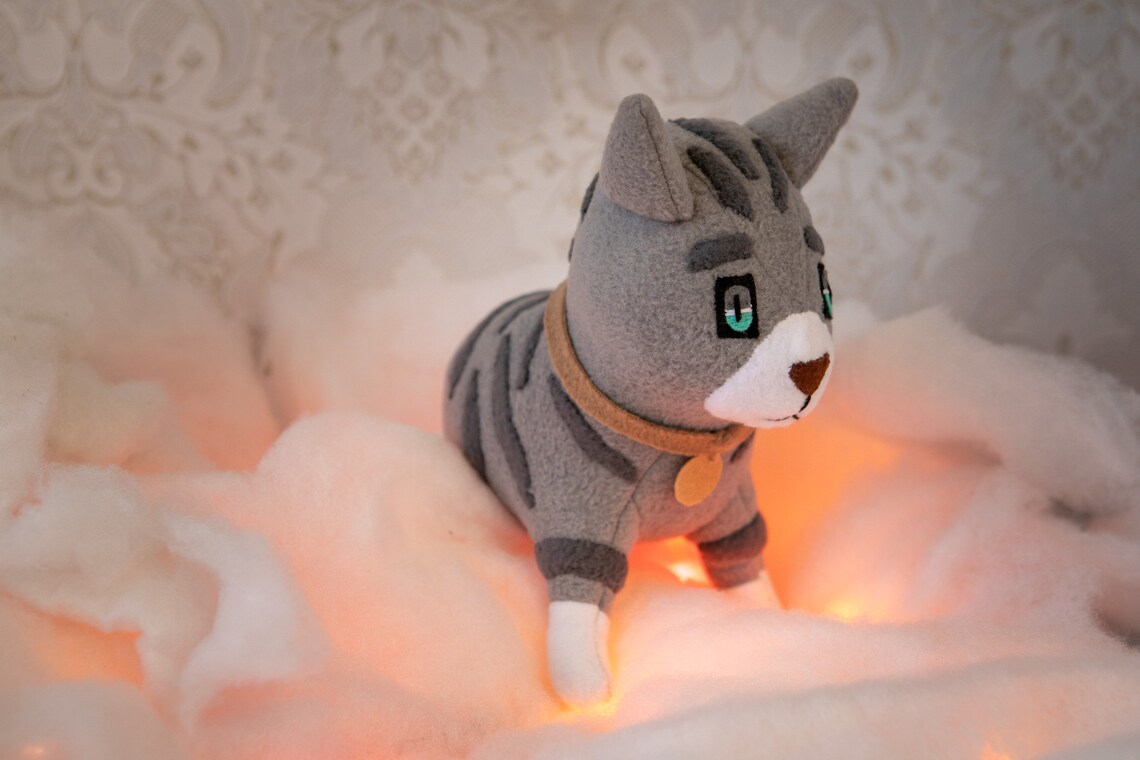 SCP-529 Josie the Half-cat Plush Handmade Doll Inspired by - Etsy Hong Kong
