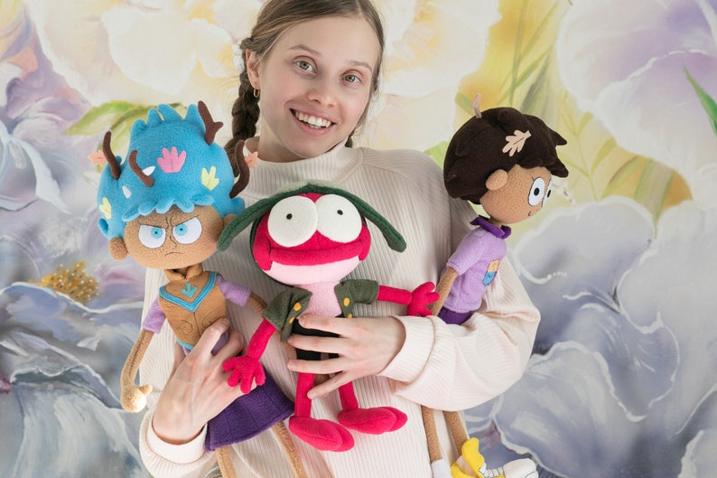 Anne Blue Power Boonchuy Amphibia Inspired Blue Magic Anne | Etsy UK