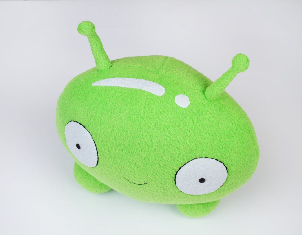 Mooncake Final Space Green Alien handmade plush | Etsy