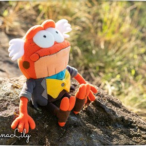 Hop Pop Plushie Amphibia Inspired Hopediah Plantar Plush, Amphibia ...