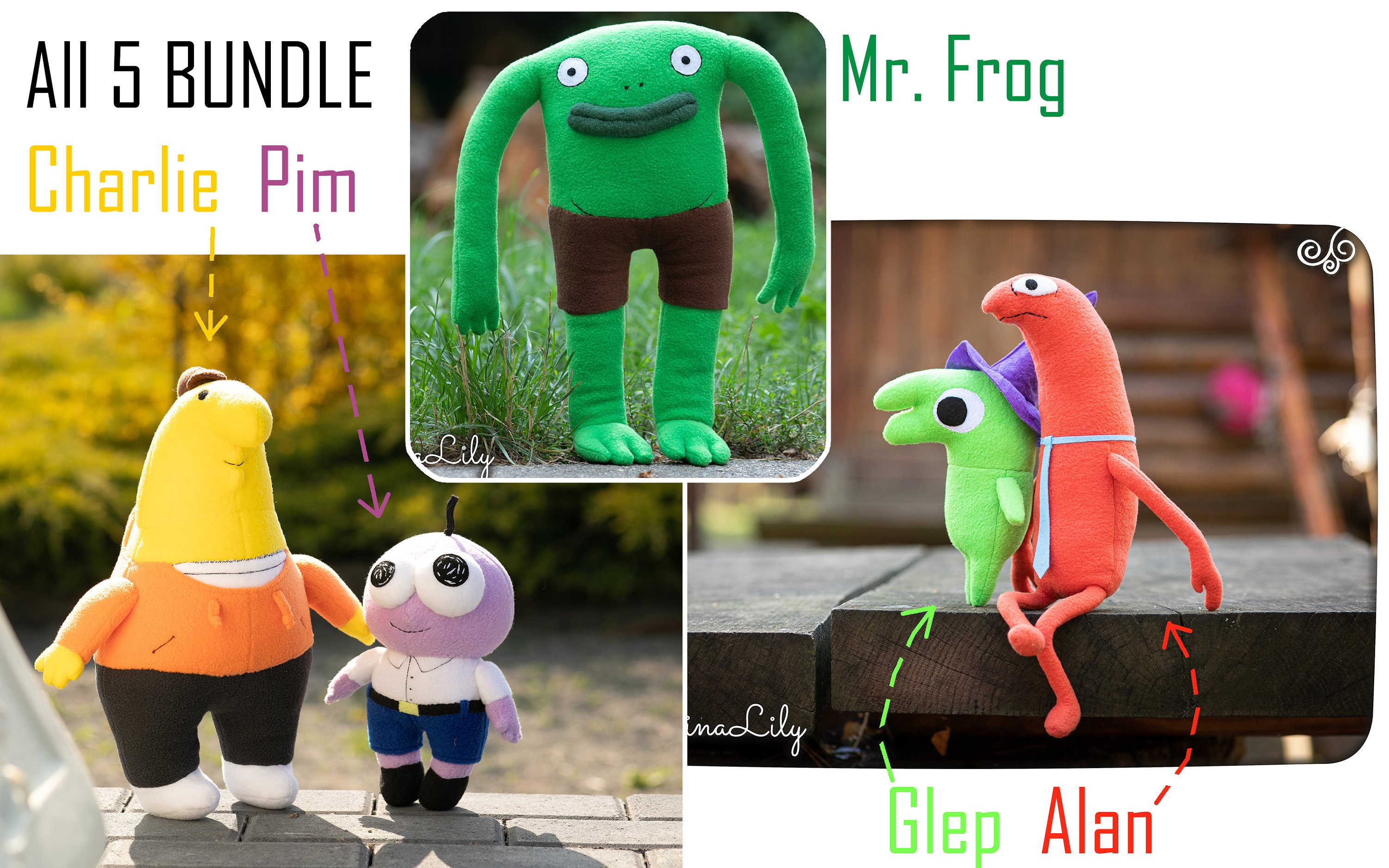 Smiling Friends Pim Plushie Handmade - Etsy UK