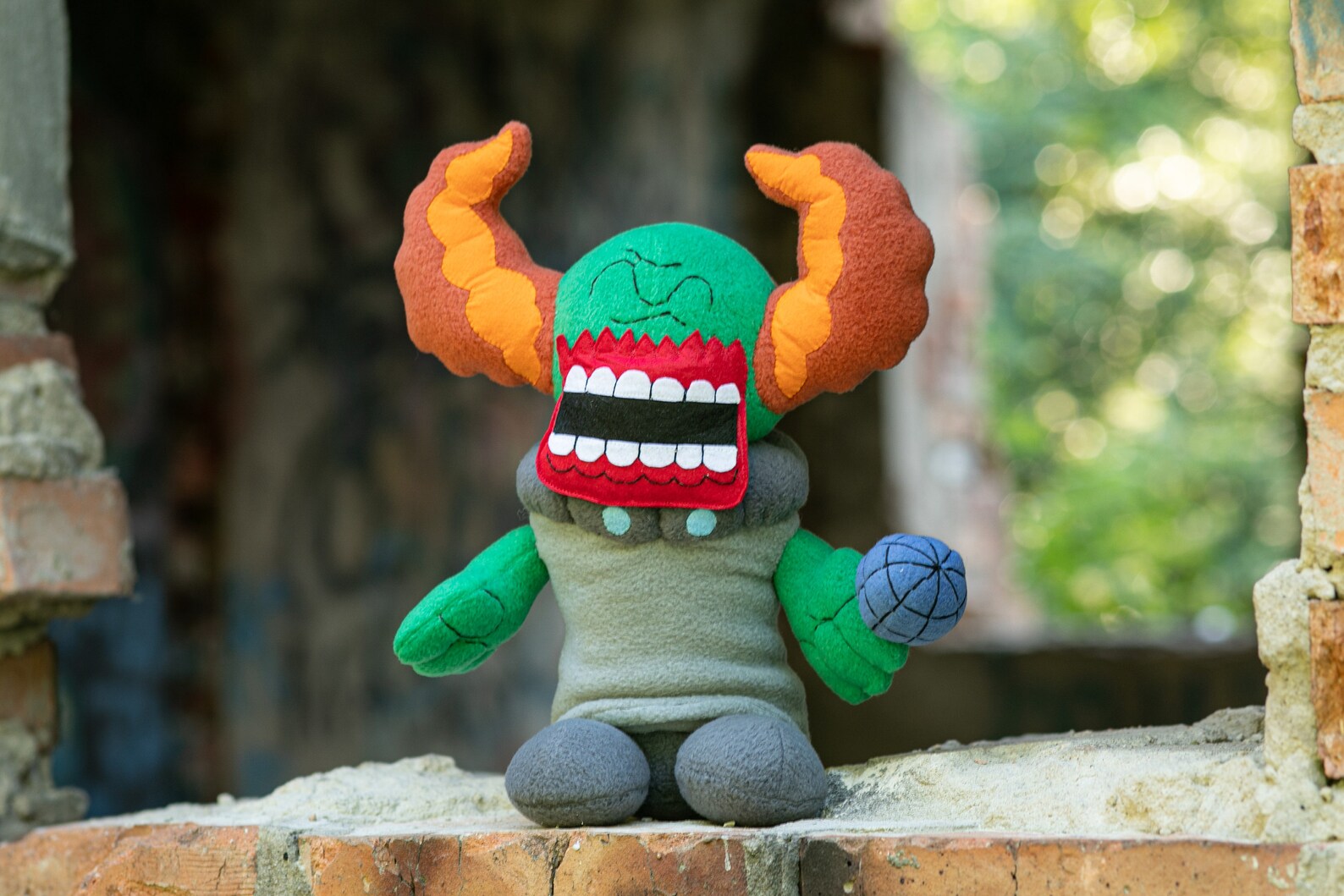 Tricky the Clown Plush FNF Inspired Handmade to Order 15 In - Etsy UK