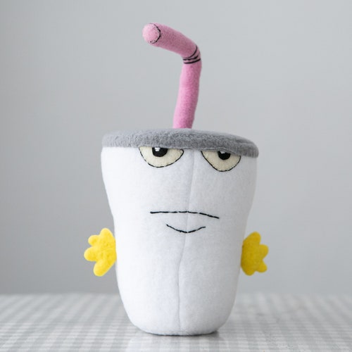 Aquateen Hunger Force Meatwad Plush Handmade Meatwad Toy - Etsy