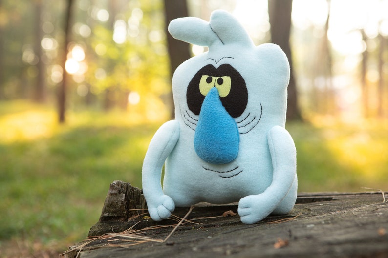 Scratch Plush the Ghost and Molly Mcgee Inspired Handmade Soft | Etsy