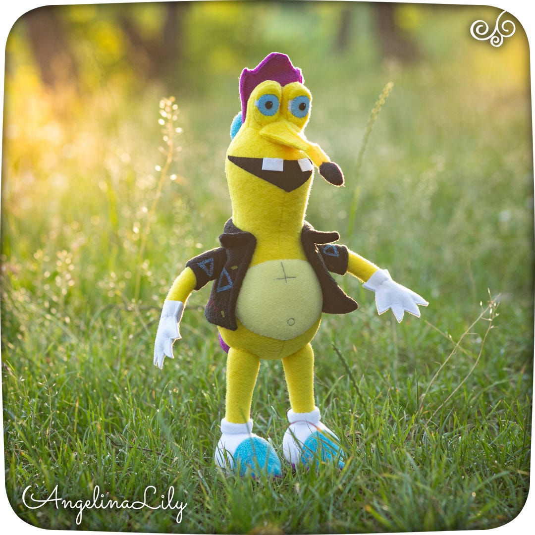 Smiling Friends Gwimbly Plushie Handmade - Etsy