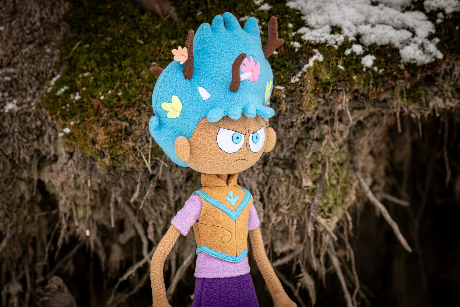 Anne Blue Power Boonchuy Amphibia Inspired Blue Magic Anne - Etsy UK