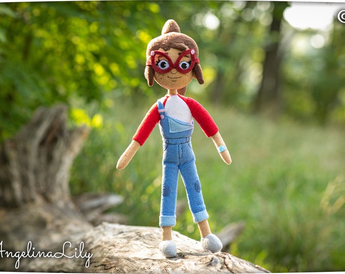 Luz Noceda, Luz From the Owl House. Textile Doll. Handmade - Etsy