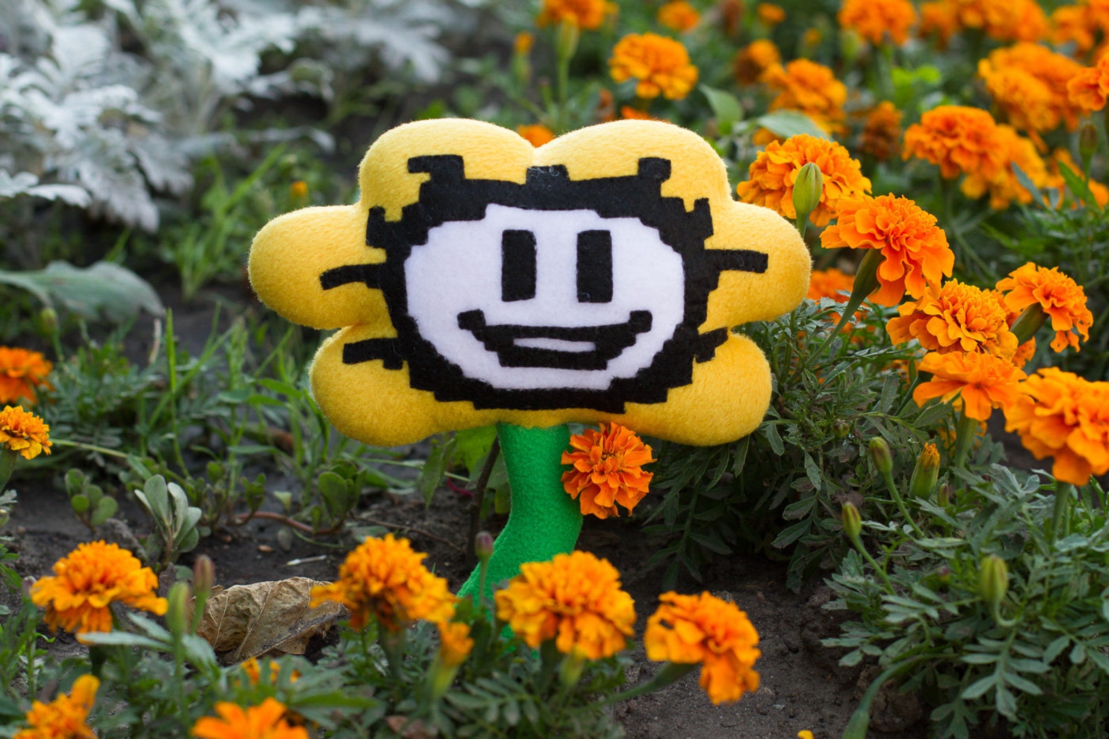 Undertale Inspired Flowey Plush Handmade Soft Toy 7 in | Etsy